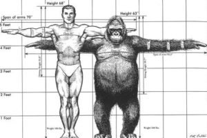 How Tall Are Gorillas - Gorilla Height - Gorilla Facts